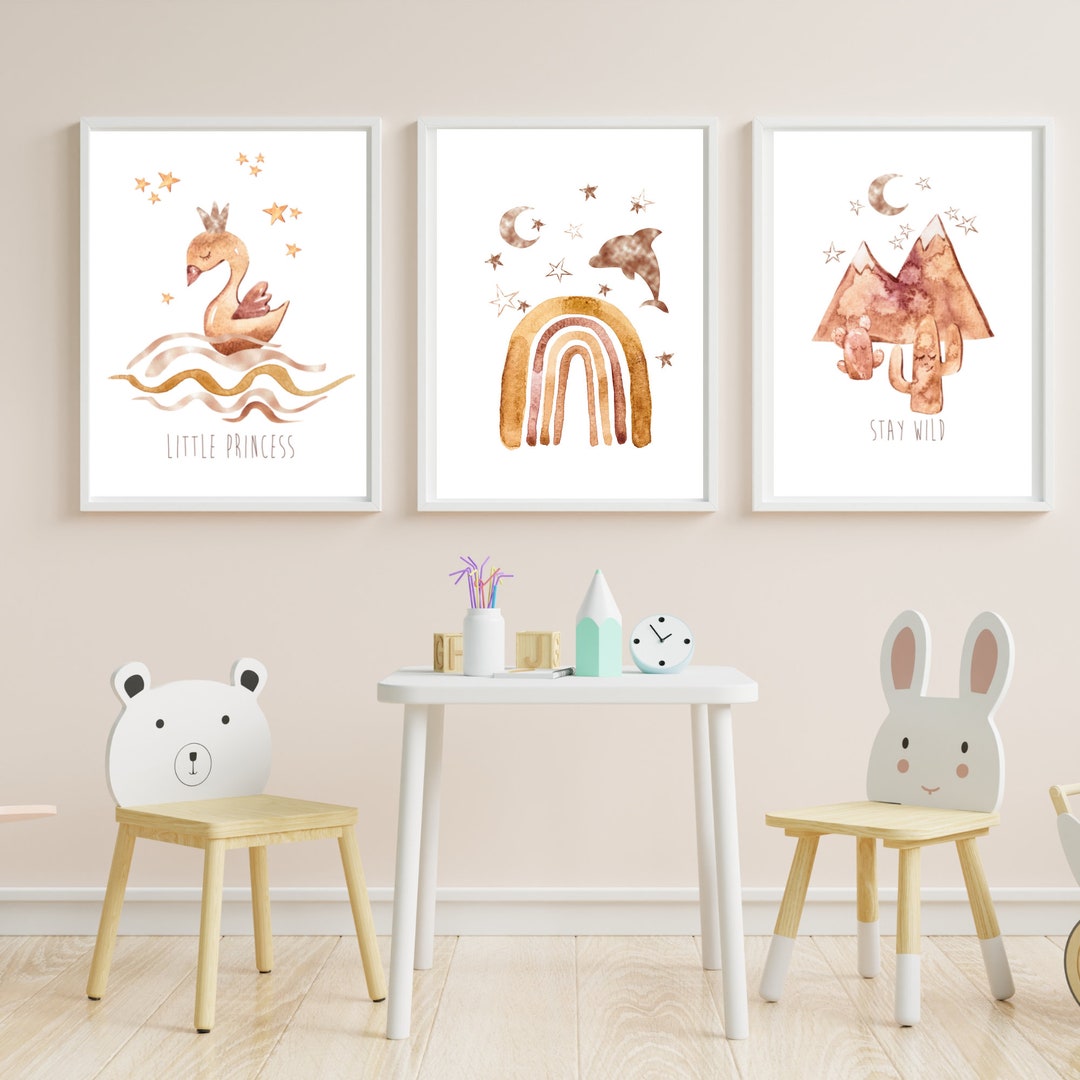 BOHO NURSERY PRINTABLE | Nursery Wall Art | Poster for Children ...