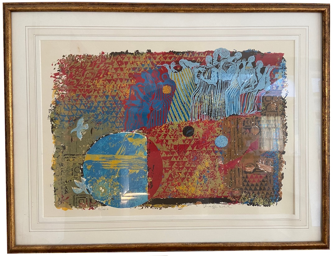 Shraga Weil Serigraph - 'take up the Melody' - Etsy