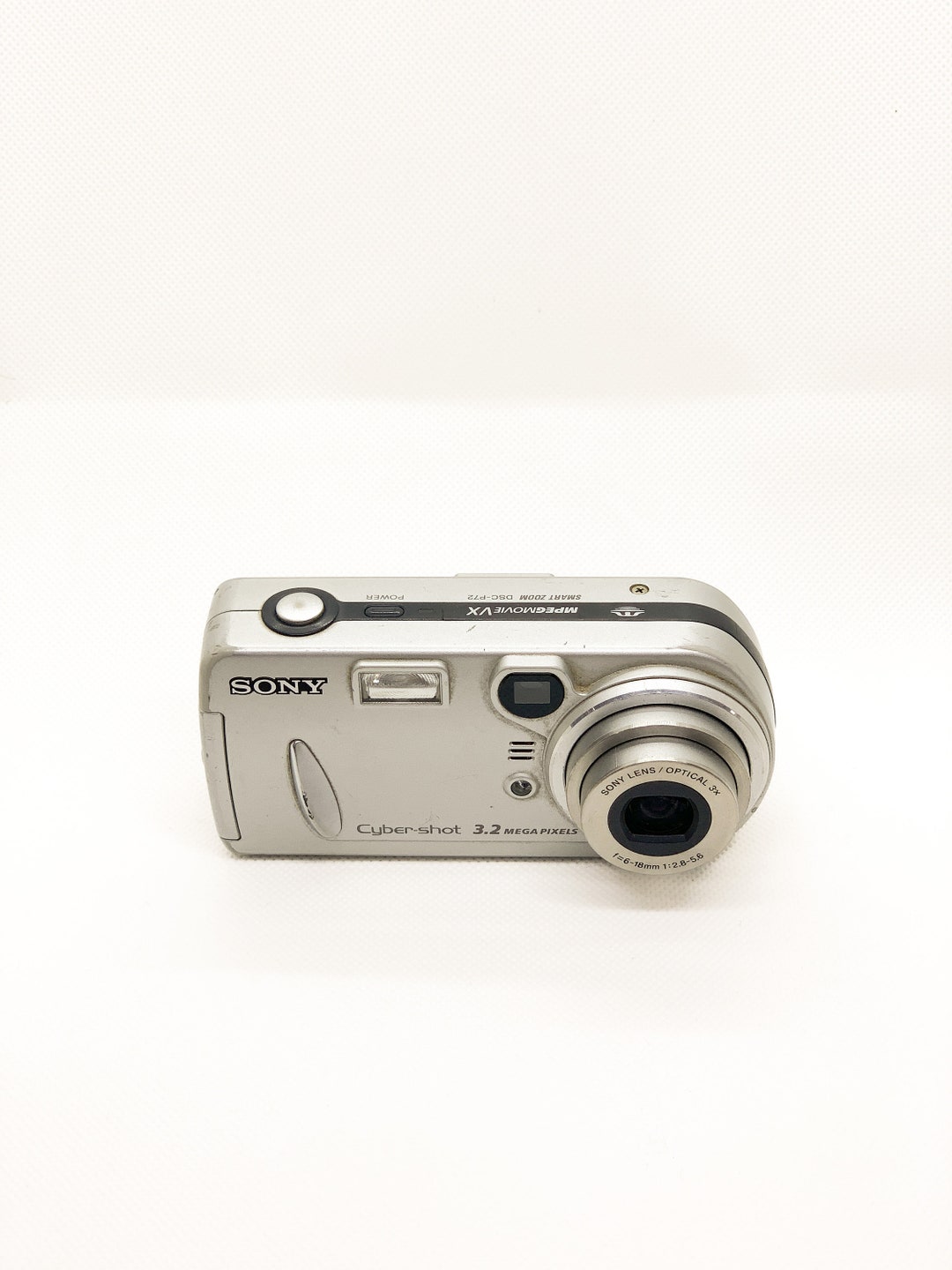 Compact Sony Cybershot DSC P72 Digicam Rare Point and Shoot Camera in ...