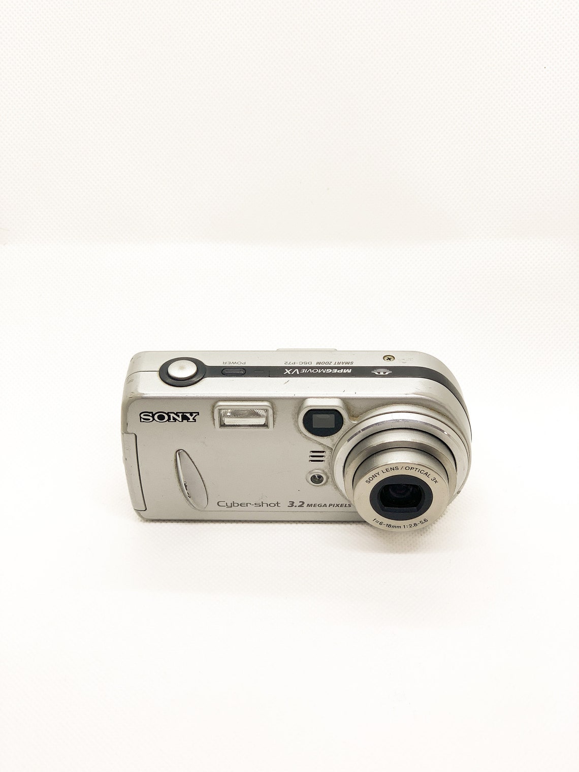 Compact Sony Cybershot DSC P72 Digicam Rare Point and Shoot Camera in ...