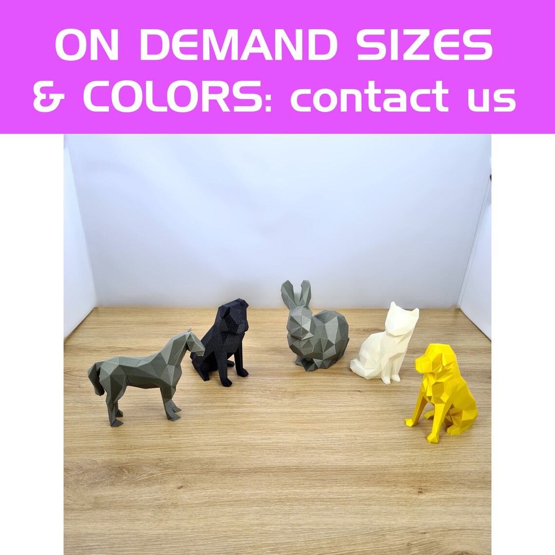 Labrador BFF Low-poly Deco Perfect Gift - Etsy