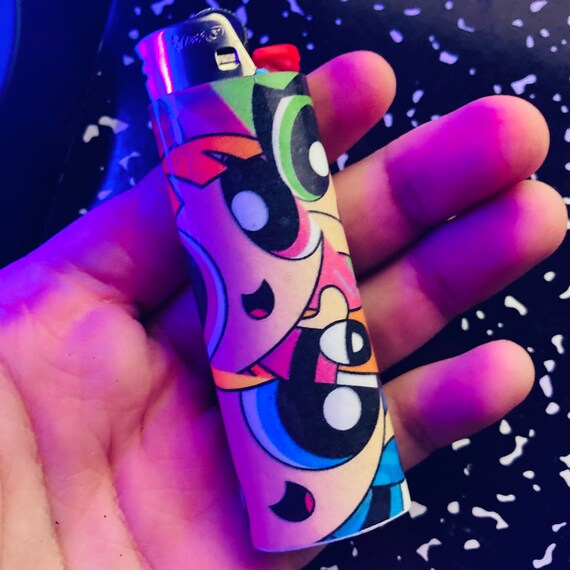 Powerpuff girls custom lighter with wrap/cover Art & Collectibles ...
