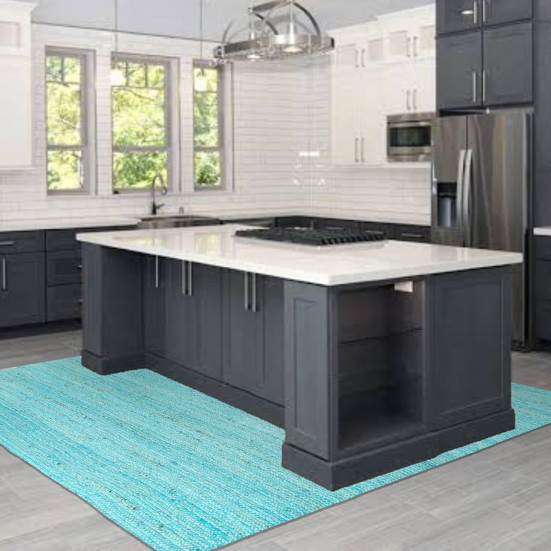 Turquoise Rug - Etsy