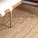 Natural Jute Rug Jute Braided Rug, Bohemian Jute Rug, Rectangular Jute ...