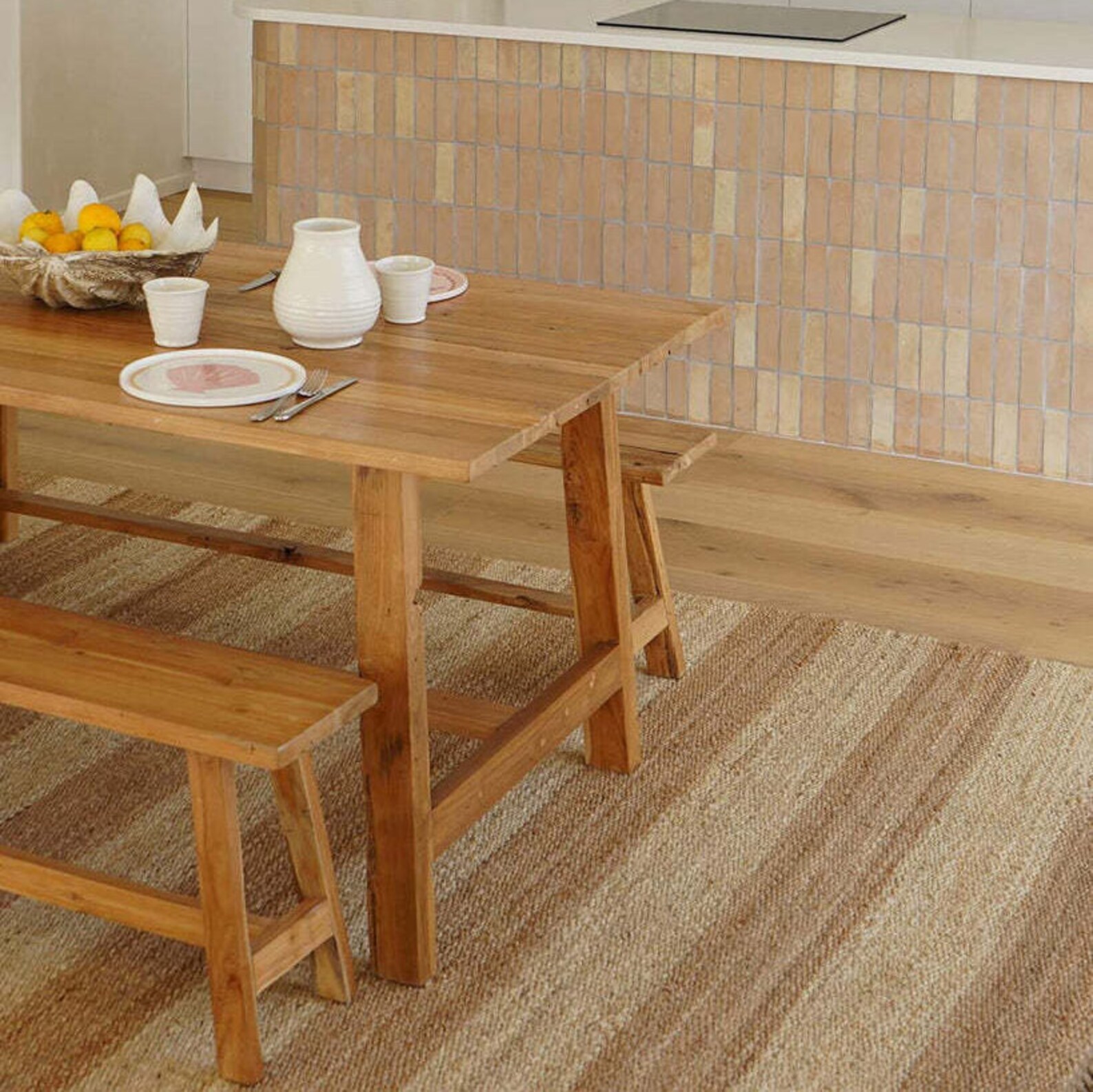 Hand Woven Jute Area Rug Hemp Jute Rug Beautiful Hemp Rug for Home and ...