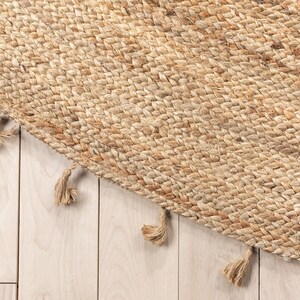 3x3,4x4,5x5,6x6x7x7ft Hand Braided Natural Jute Rug, Jute Area Rug ...