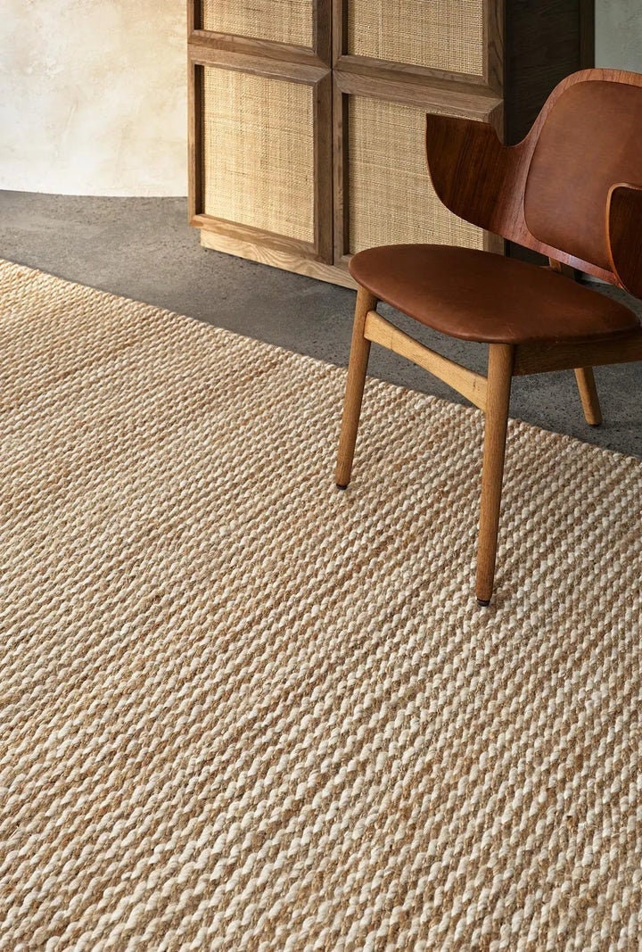 6x9,8x10ft White and Natural Hemp Jute Rungs-extra Large Jute Rugs Jute ...