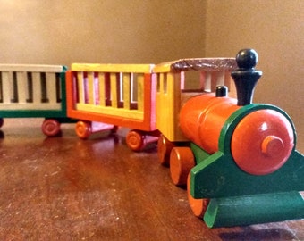 German Toy Train | Etsy