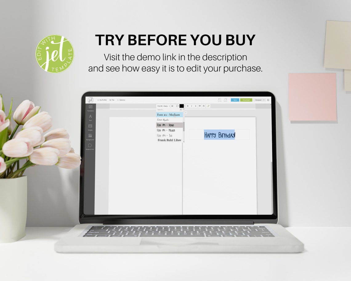 Programmer Birthday Card Editable Template Birthday Card for Boyfriend ...