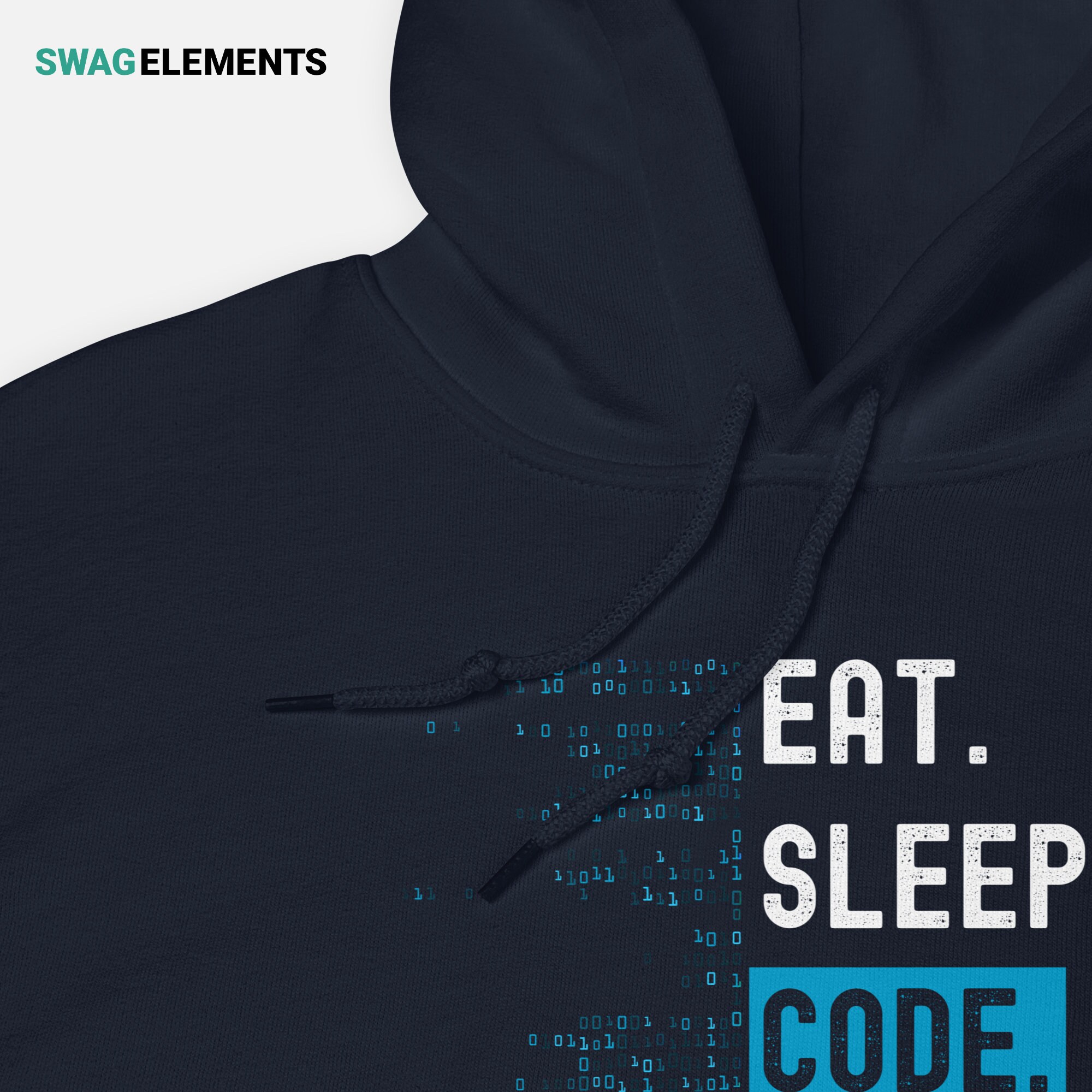 Eat Sleep Code Repeat Software Engineer Hoodie Unisex Programmer ...