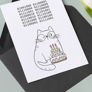 Programmer Birthday Card Editable Template Birthday Card for Boyfriend ...
