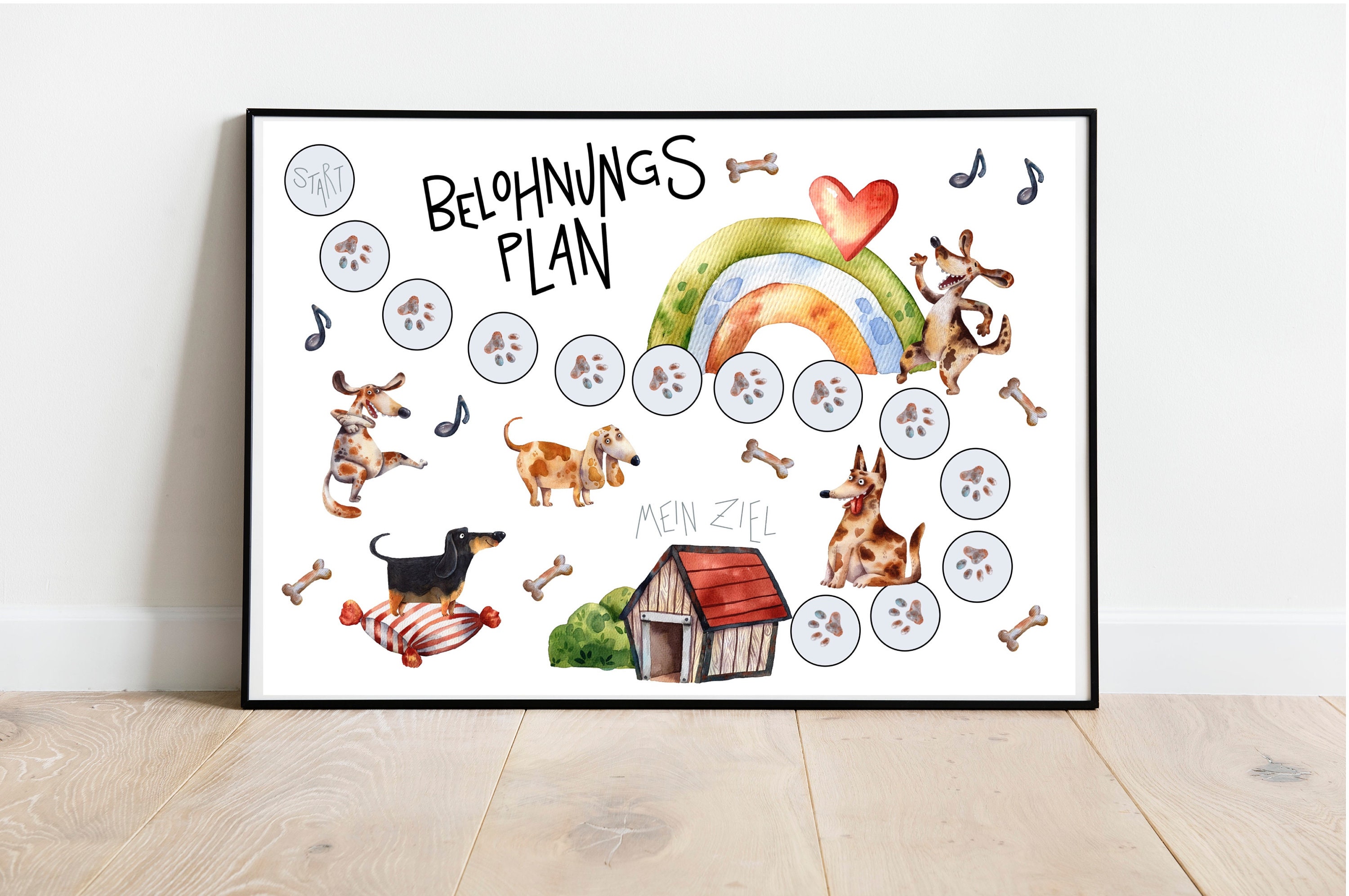 Reward Board Children's Reward Plan Toddlers Reward Stamp Card ...