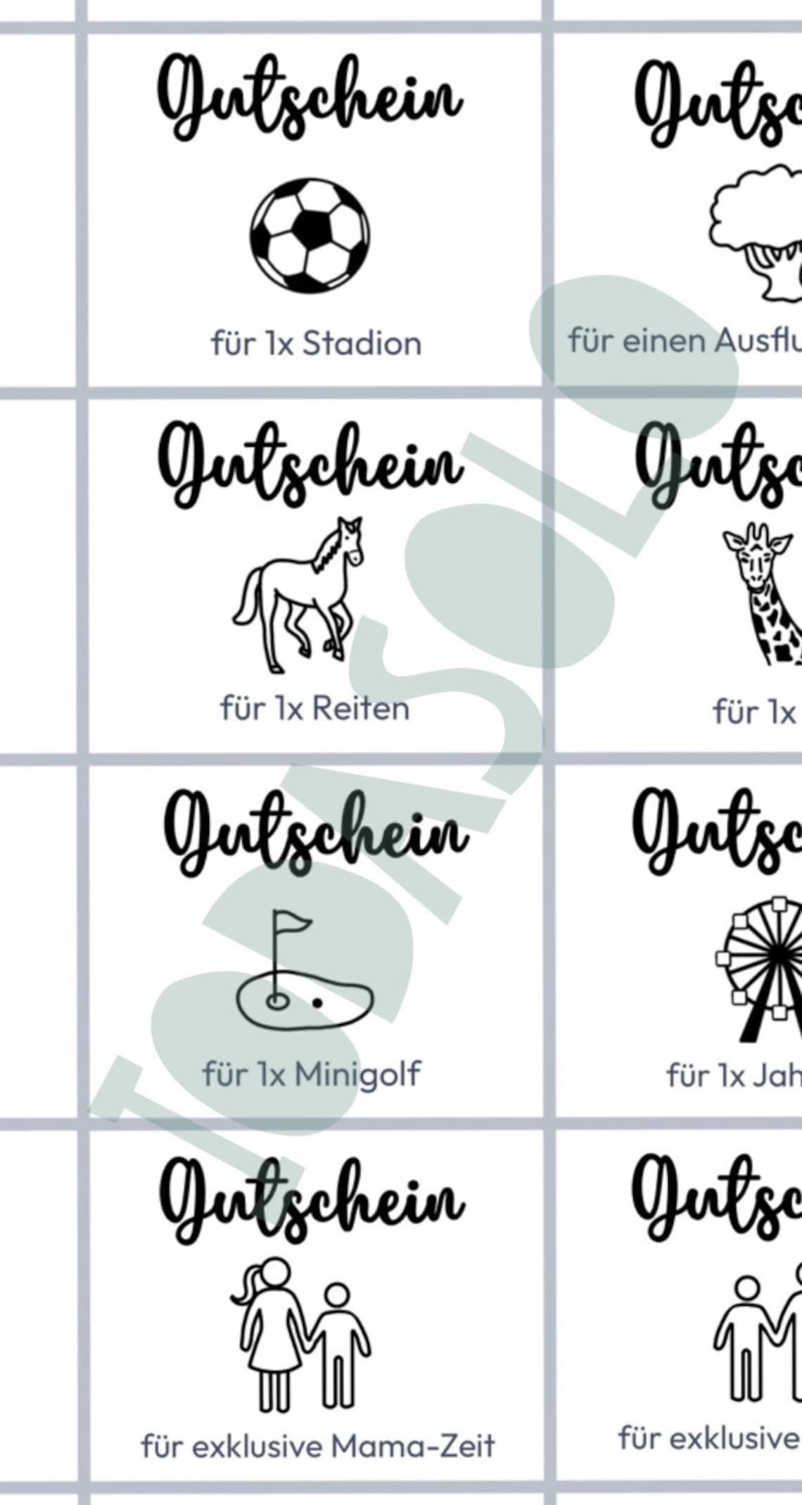 Gutscheine für Kinder Coupons Teenager Medienzeit Schulkinder Aktivitäten Gutscheinheft als ...