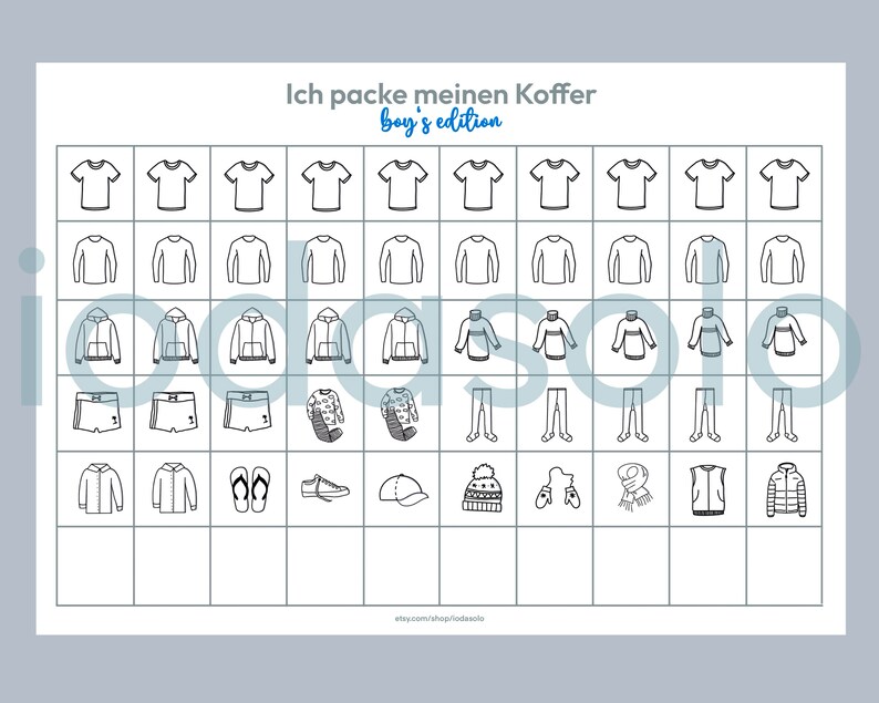 Packing List Children Montessori Packing List Vacation Pictures ...