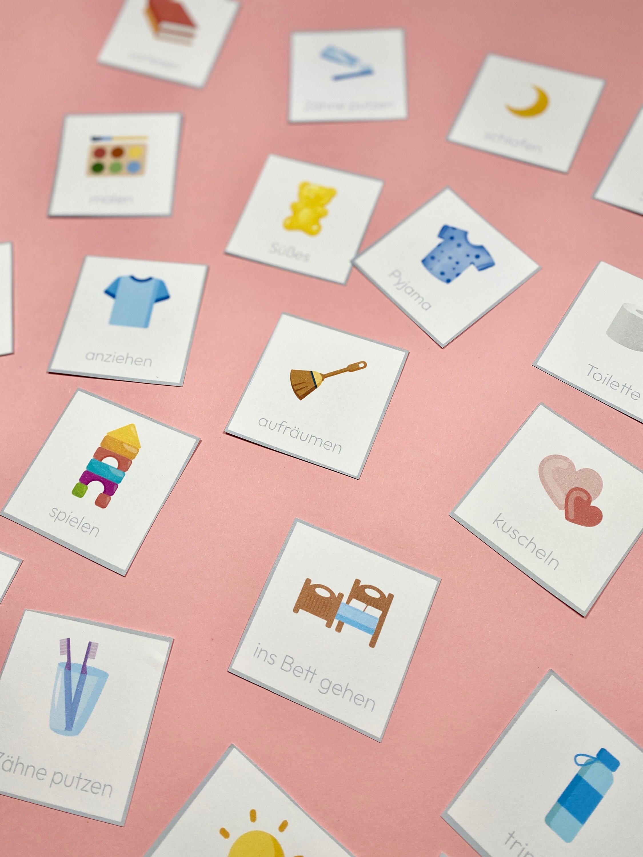 Routine Cards Children's Daily Routine Montessori Daily Plan Picture ...