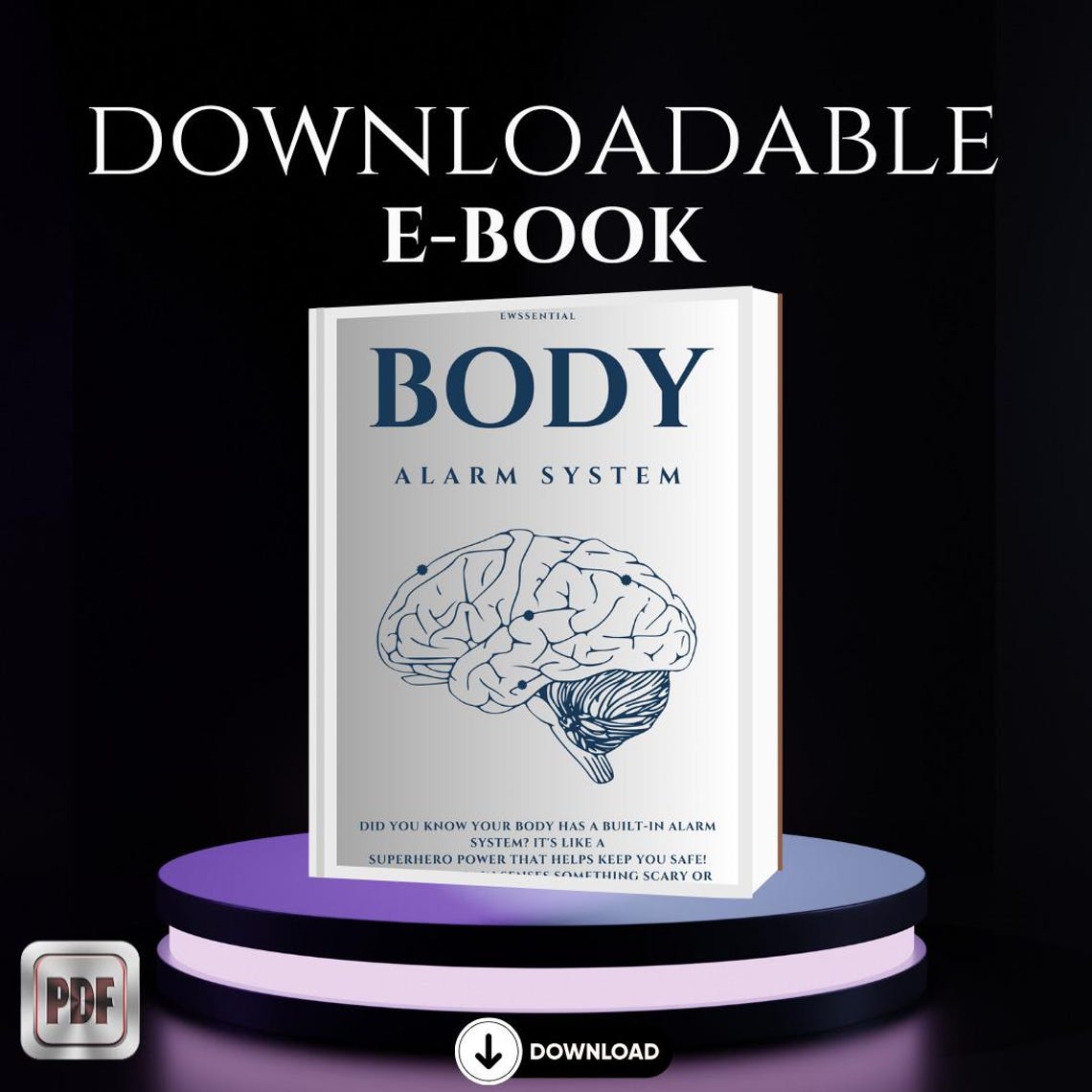 Body Alarm System E-book (downloadable) - Etsy