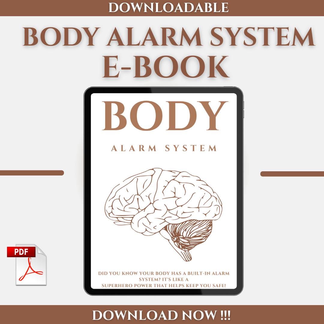 Body Alarm System E-book (downloadable) - Etsy