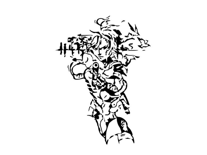 MGS -10yoji Shinkawa Inspired SVG Bundle. Printable, Use With Cricut ...