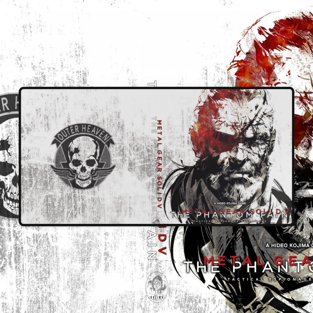 MGS V Desk Mats / Gaming Mouse Pad - Etsy