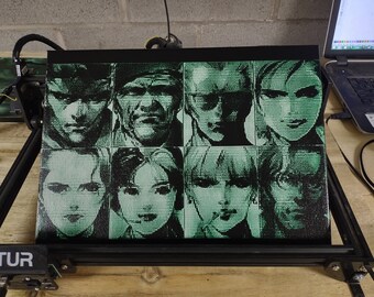 Metal Gear Solid Custom Snake and Colonel Codec Call. Fine Art Print. - Etsy