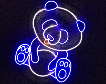 Panda Neon Sign | Etsy