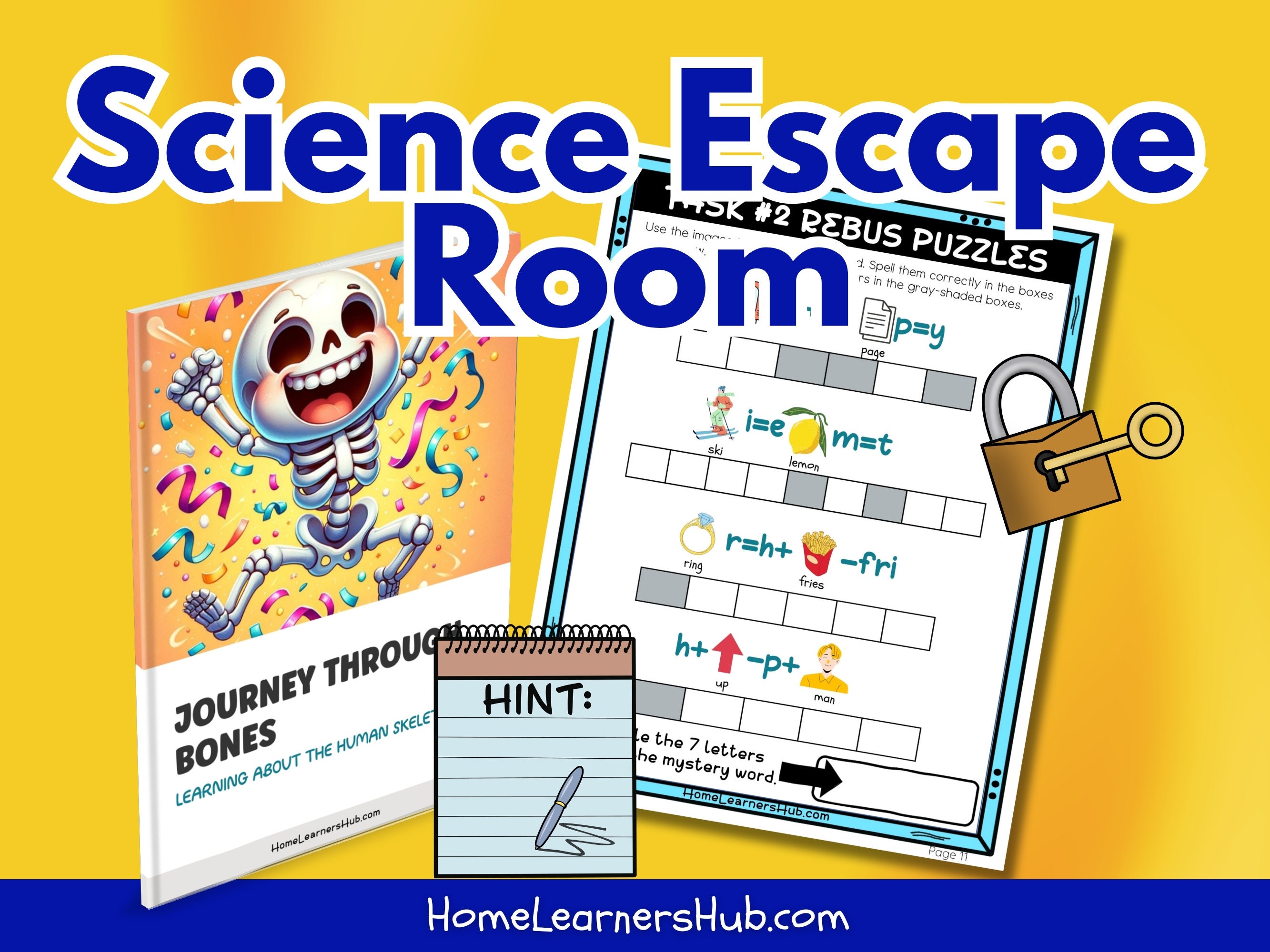 Science Escape Room Printables Kit Reading Comprehension Science ...