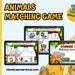 Powerpoint Games| Animals Matching Game for Kids| Classroom Activity ...