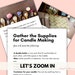How to Make A Candle Printable Printable Candle Recipe - Etsy
