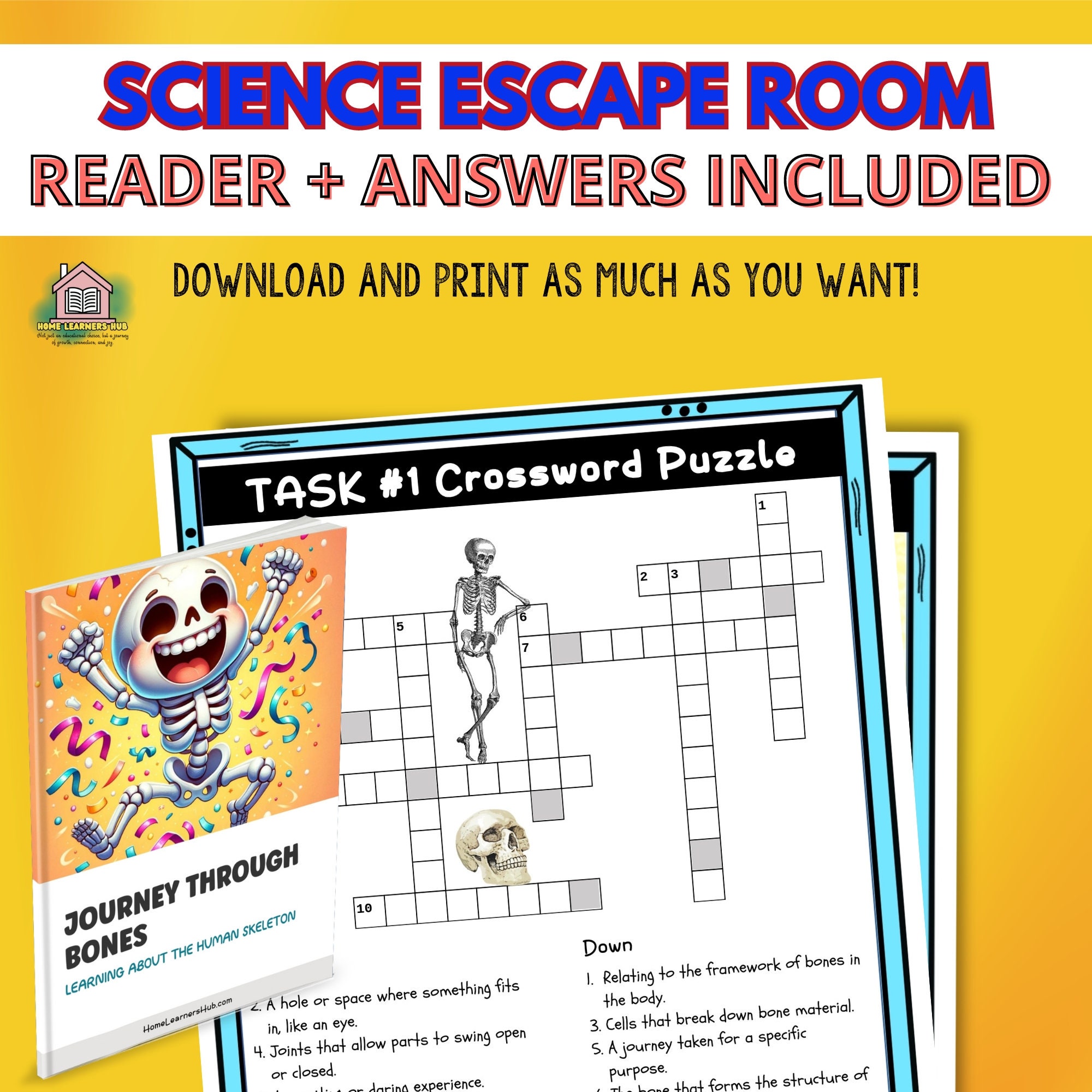 Science Escape Room Printables Kit| Reading Comprehension Science ...