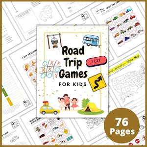 Road Trip Games for Kids | Road Trip Activities | Fun Activities ...
