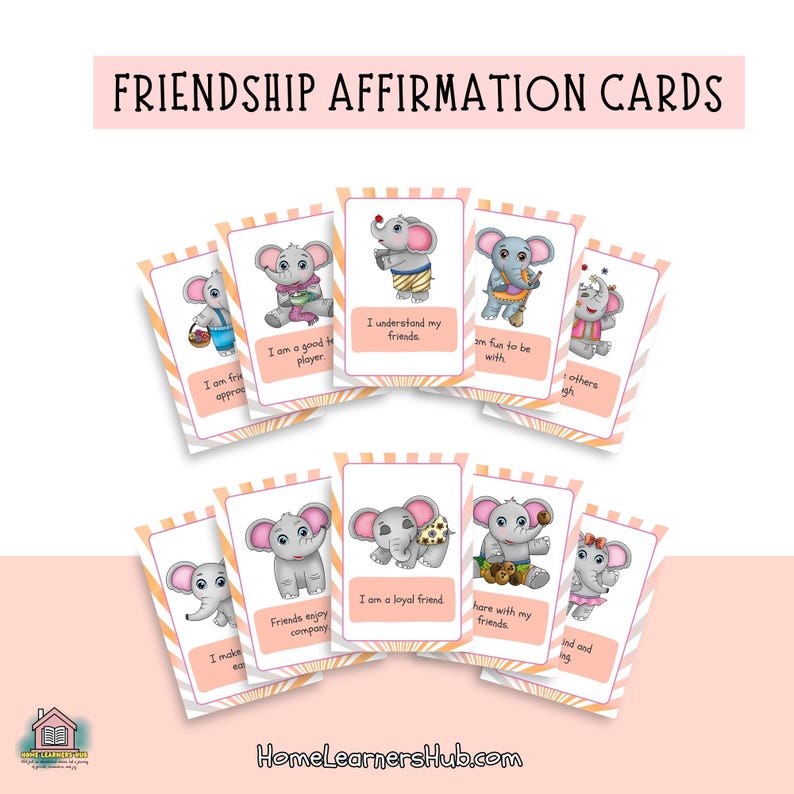Positive Affirmation Cards for Kids | 3D Posters | Social Emotional ...