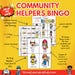 Community Helpers Bingo Cards 3x3 | Preschool & Kindergarten Activity ...