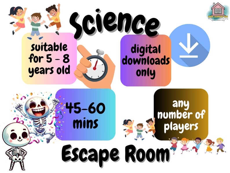 Science Escape Room Printables Kit| Reading Comprehension Science ...