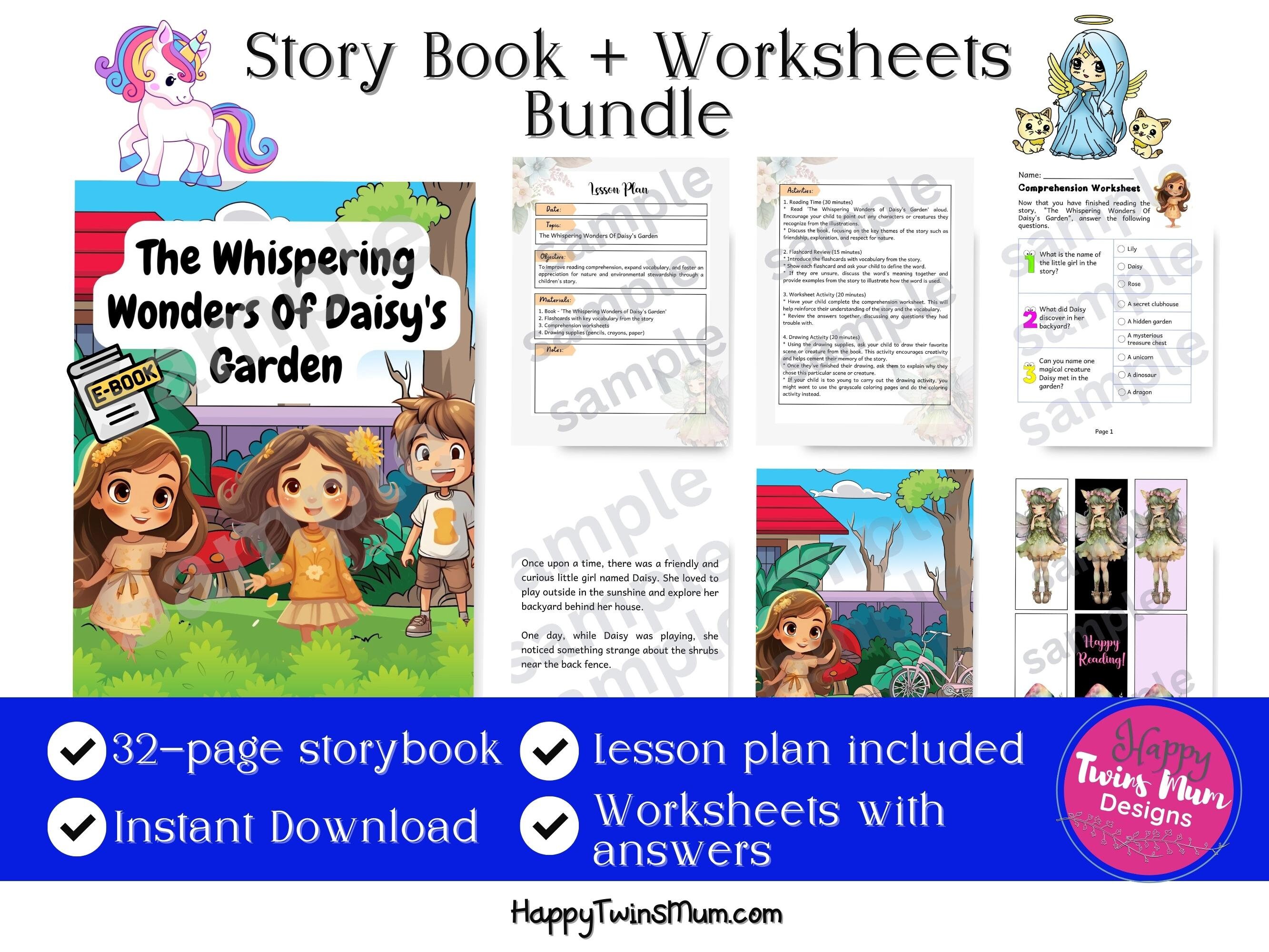 Reading Comprehension Bundle 1st Grade Reading and Comprehension ...