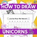 How to Draw Unicorns for Kids DIY Printables Classroom Activities ...