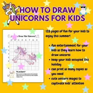 How to Draw Unicorns for Kids| DIY Printables| Classroom Activities ...
