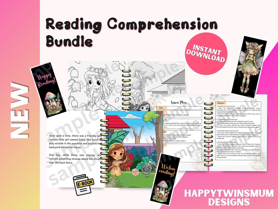 Reading Comprehension Bundle 1st Grade Reading and Comprehension ...