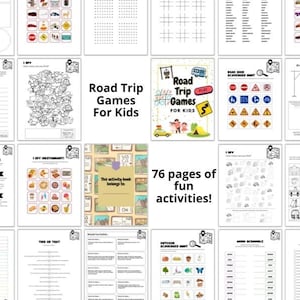 Road Trip Games for Kids | Road Trip Activities | Fun Activities ...