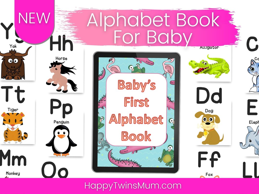 Alphabet Book for Baby| ABC Book for Toddler| Baby's First ABC Book ...