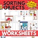 Community Helpers Sorting Worksheets | Preschool & Kindergarten ...