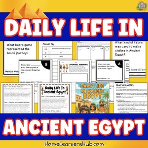 Ancient Egypt Scavenger Hunt Game | Printable History Activity ...