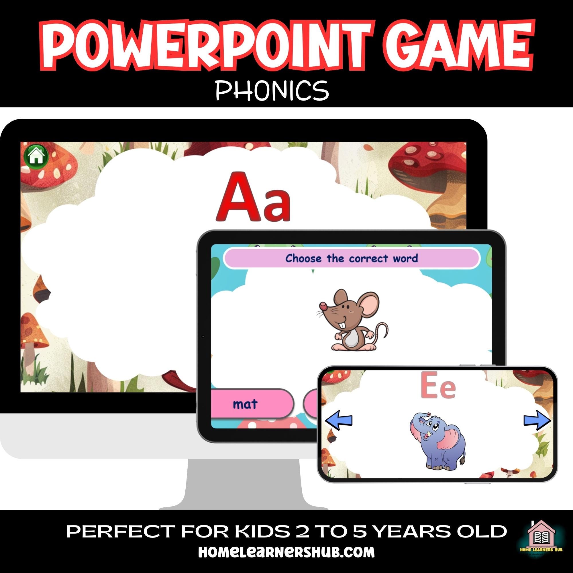 Powerpoint Games for Kids| Phonics Game| Classroom Activities ...