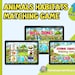 Powerpoint Games for Kids| Animals Habitats Matching Game| Classroom ...