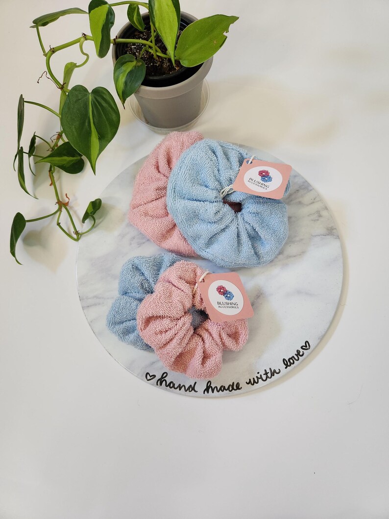 Towel Scrunchies - After Bath Scrunchies - Jumbo Towel Scrunchies - Etsy