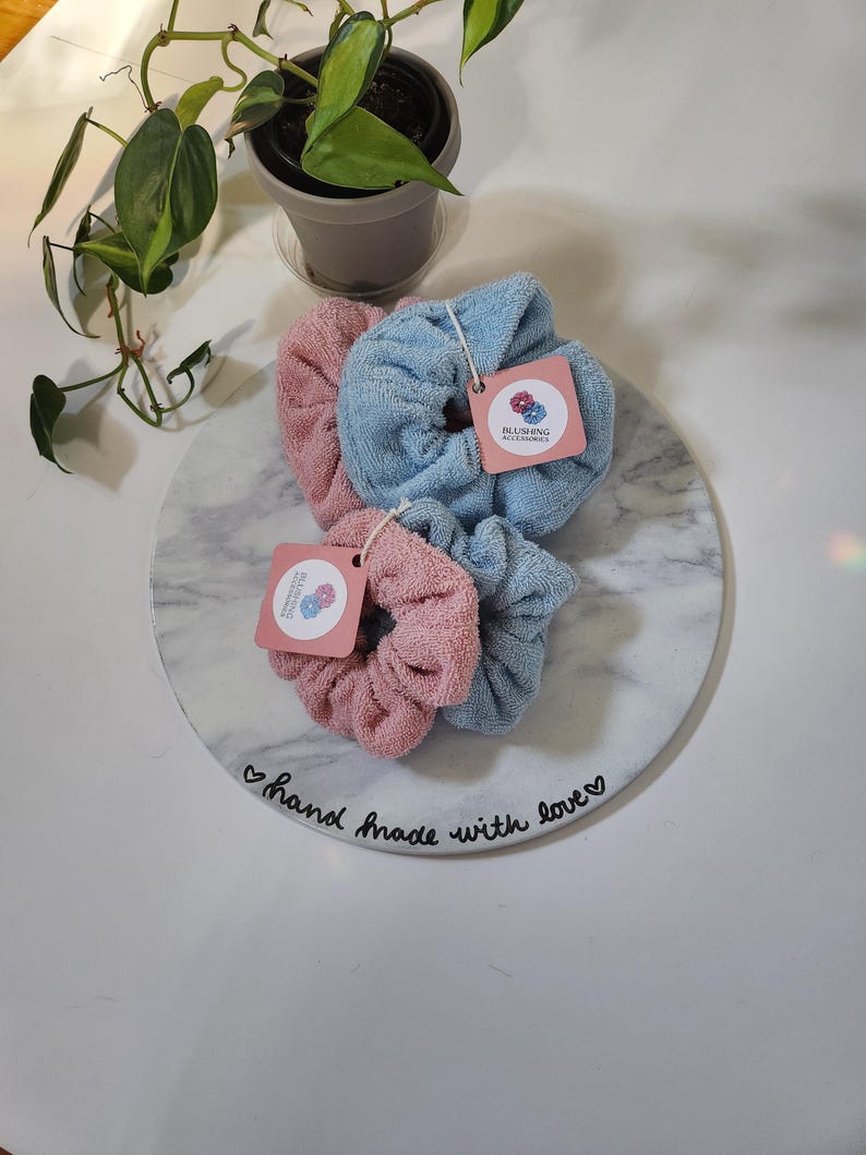 Towel Scrunchies - After Bath Scrunchies - Jumbo Towel Scrunchies - Etsy