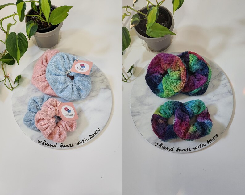 Towel Scrunchies - After Bath Scrunchies - Jumbo Towel Scrunchies - Etsy