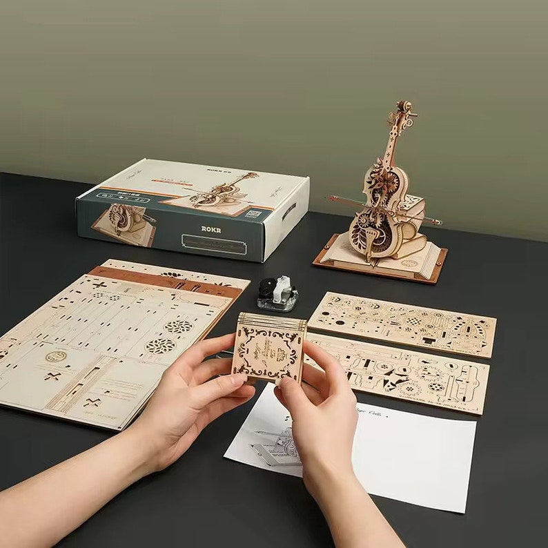 DIY Musical Instrument Kit for Adults and Kids, Create Your Own Cello ...