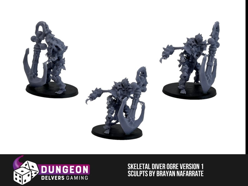 Skeleton Giant Ogre Anchor DND Pathfinder Dungeons Dragons - Etsy