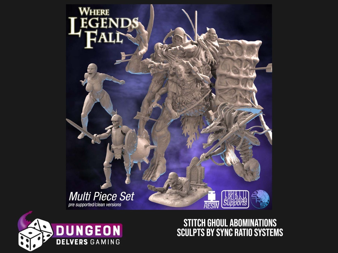 Stitch Ghoul Undead Abominations Skin Walker Skeleton Wraith Zombie ...