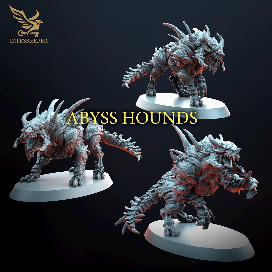 Hell Hounds Models Demon Demonic Trench AOS 40 Crusade K Kill Blood ...